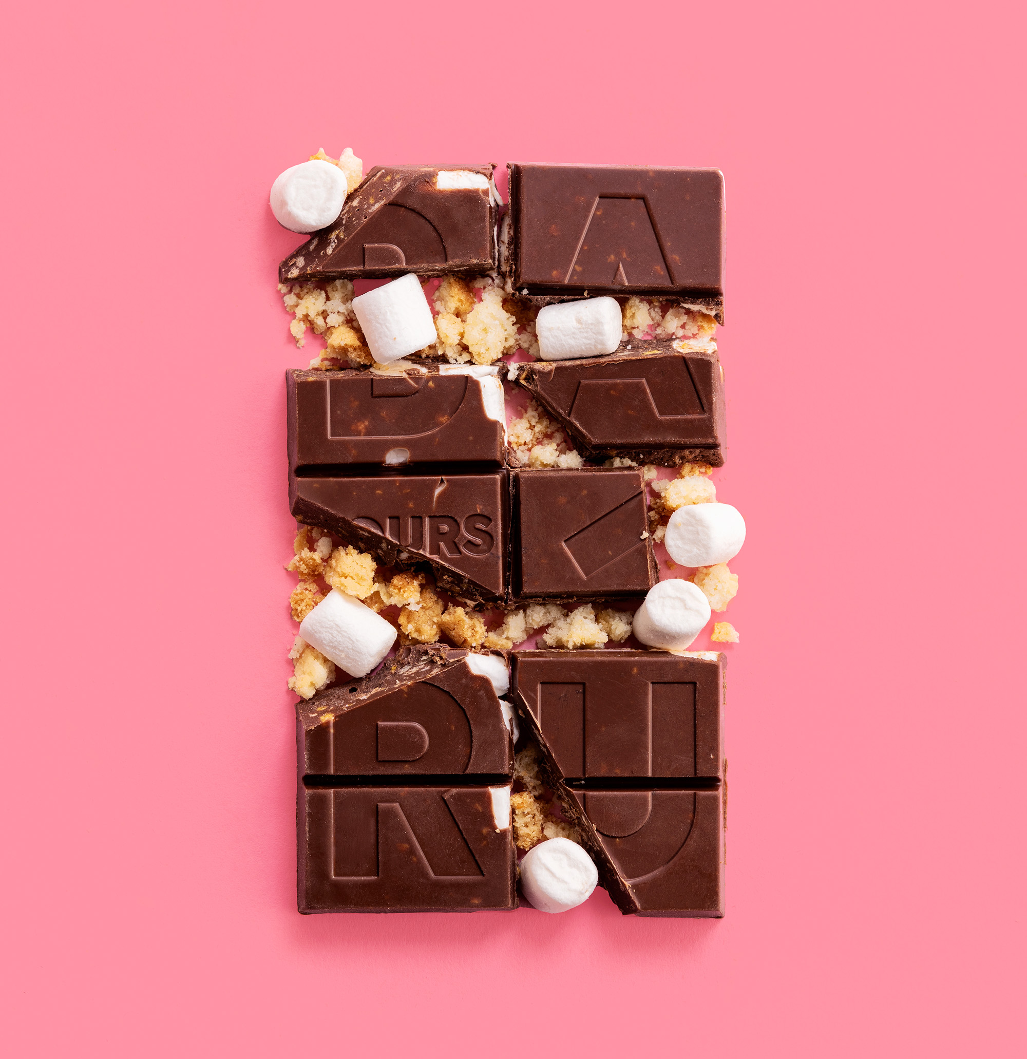 Barú S'more Puff Bonkers Bar mælkechokolade 85 g - Crema