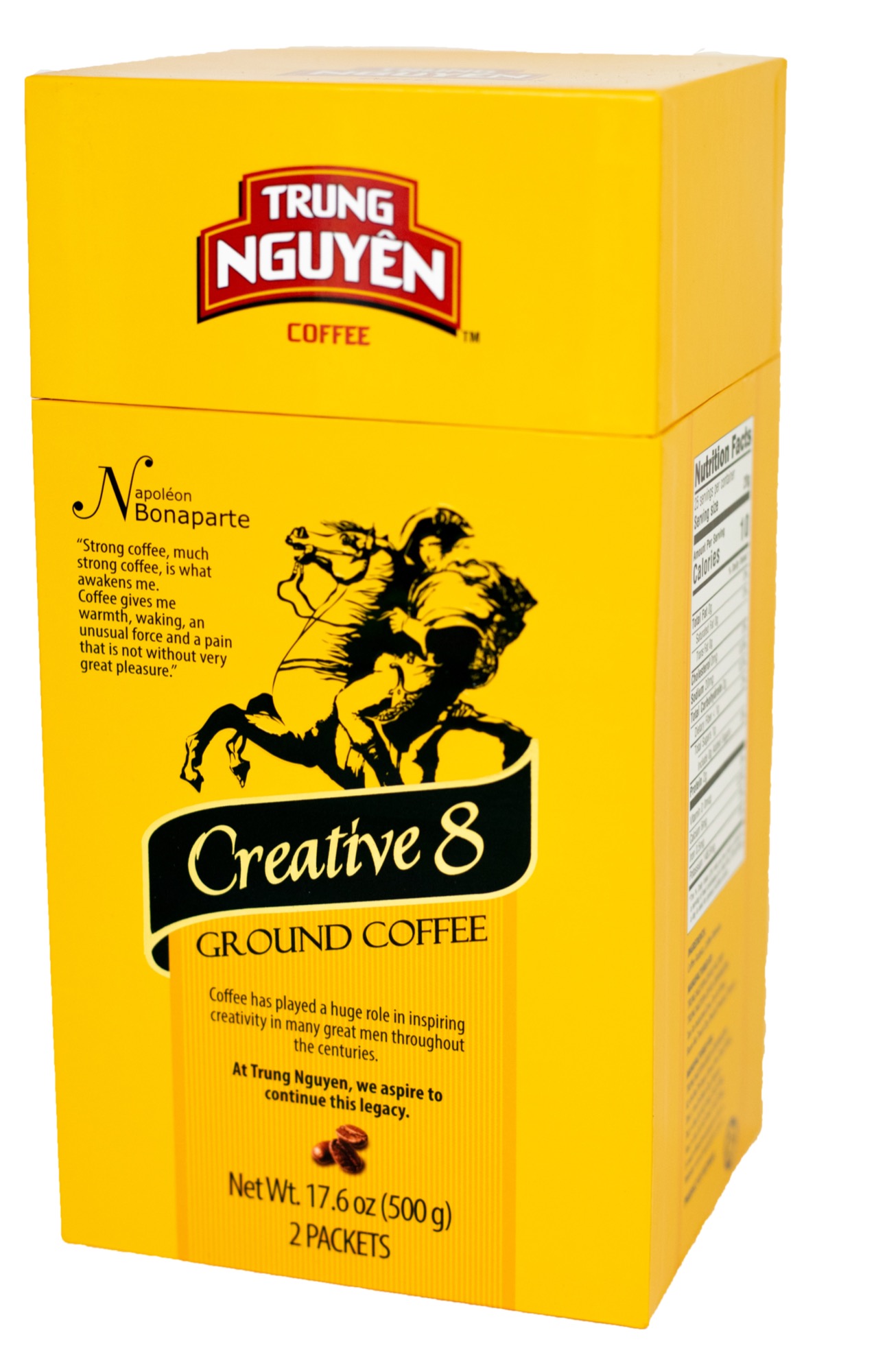 Trung Nguyen Creative 8 malet vietnamesisk kaffe 500 g - Crema