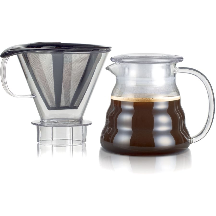 Bodum Melior kaffekande med stålfiltre - Crema