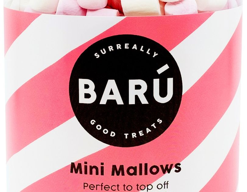 Barú Mini Mallows mini skumfiduser 220 g - Crema