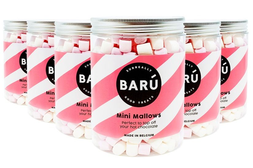 Barú Mini Mallows mini skumfiduser 220 g - Crema