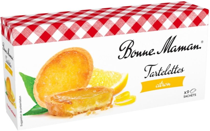 Bonne Maman citron tarteletter 135 g - Crema