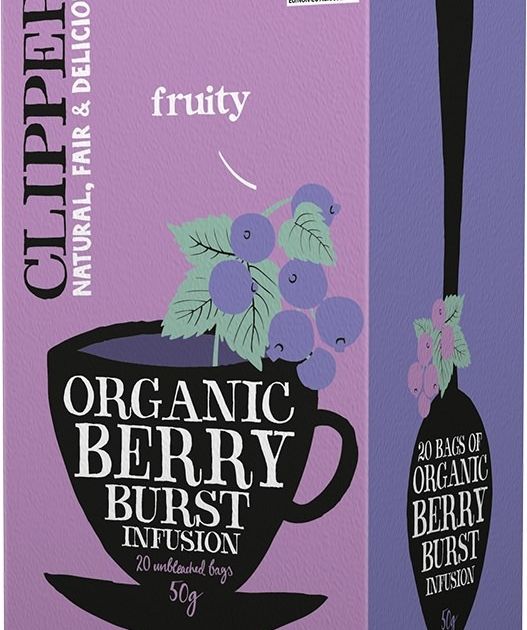 Clipper Økologisk Berry Burst Infusion - Crema