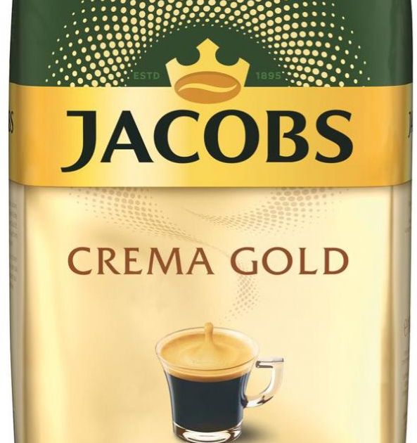 Jacobs Crema Gold 1 kg kaffebønner - Crema