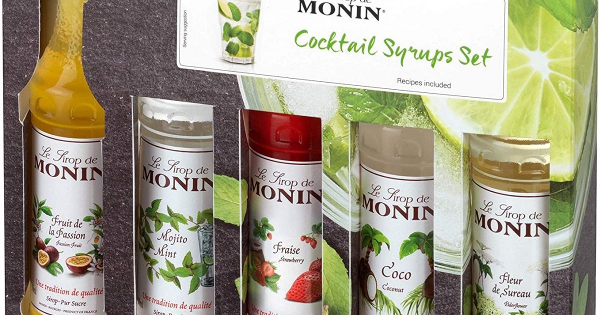 Monin Cocktail Set 5 x 50 ml sirup - Crema
