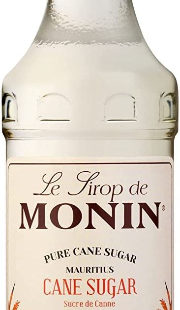 Monin Pure Cane Sugar Syrup 700 ml - Crema
