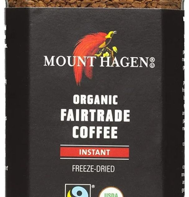 Mount Hagen instant kaffe 100 g glas - Crema