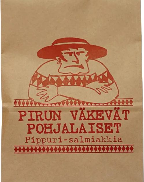 Namitupa Pirun Väkevät Pohjalaiset Peppersalmiak 120 g - Crema