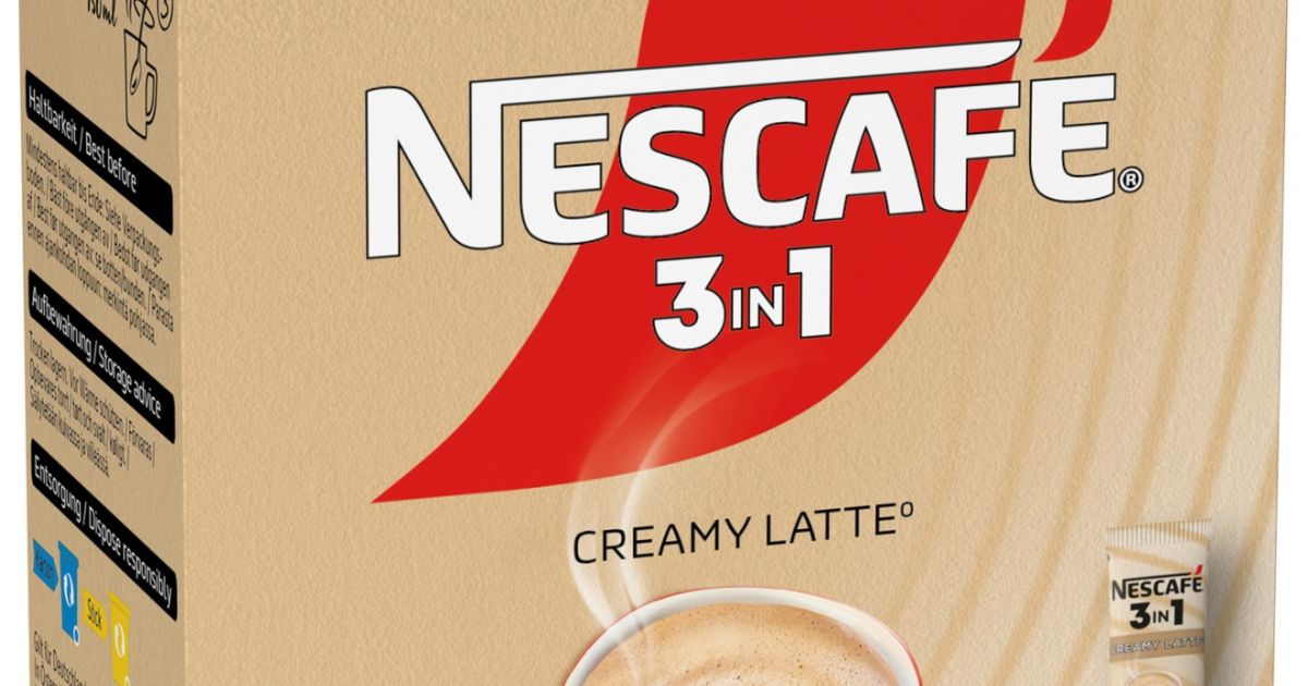 Nescafé 3in1 Creamy Latte specialinstantkaffe 10 x 15 g - Crema